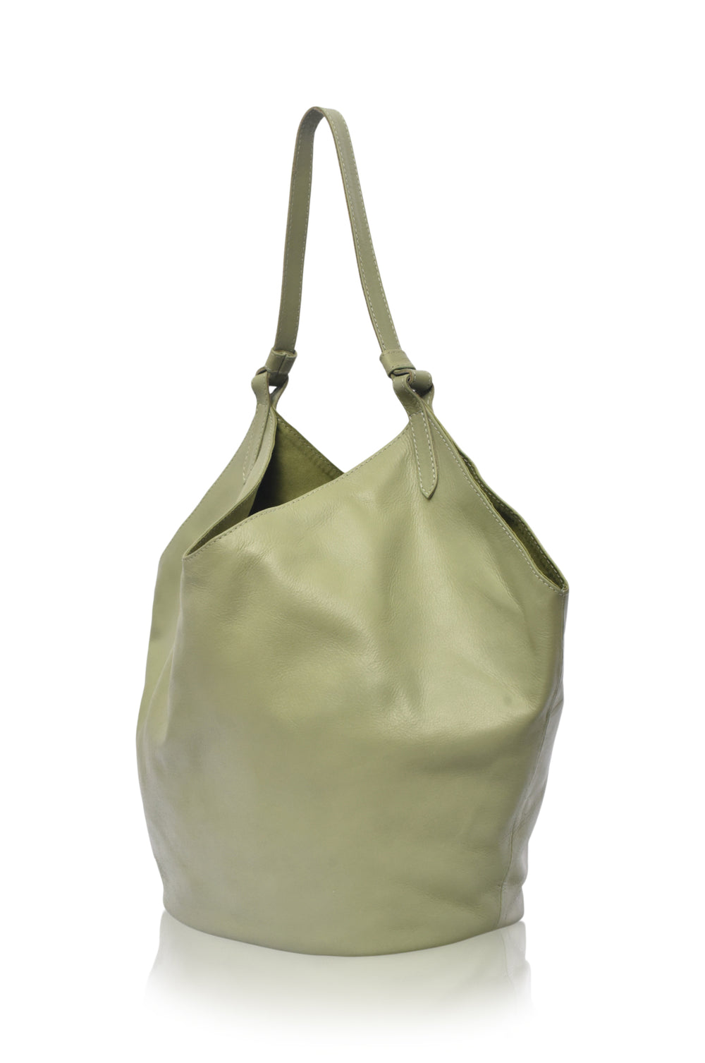 Tulip. Medium Leather Tote Bag – ELF